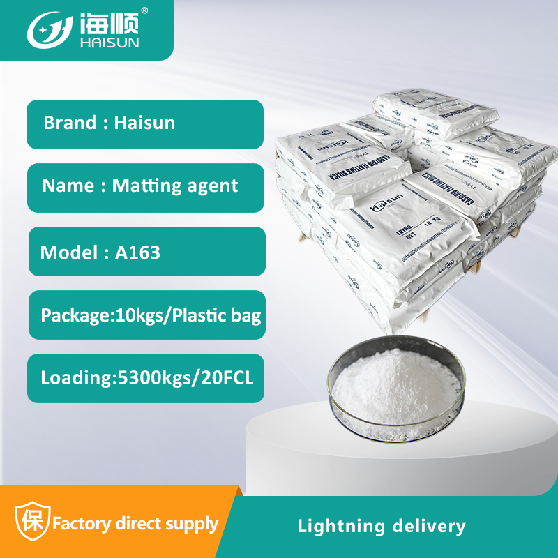 Matting Agent A163 - Guangdong Haisun NewMaterial Technology Co., Ltd.